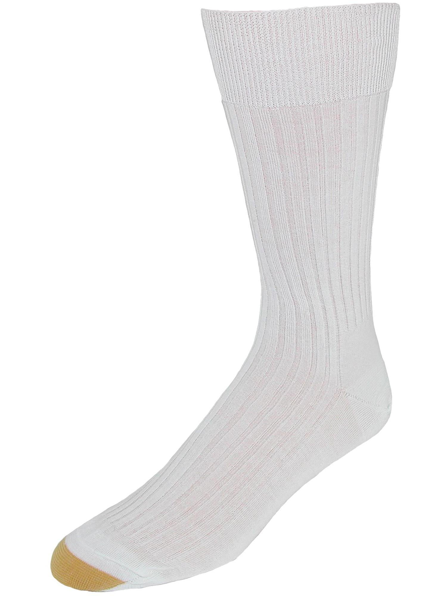 GOLDTOE - Gold Toe Comfort Top Dress Socks (2 Pair Pack) Extended Size ...