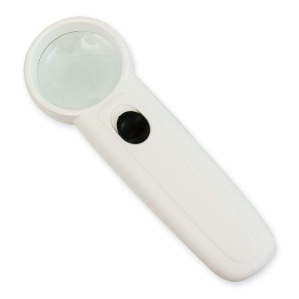 10x LED Lighted Handheld Magnifier - Walmart.com - Walmart.com