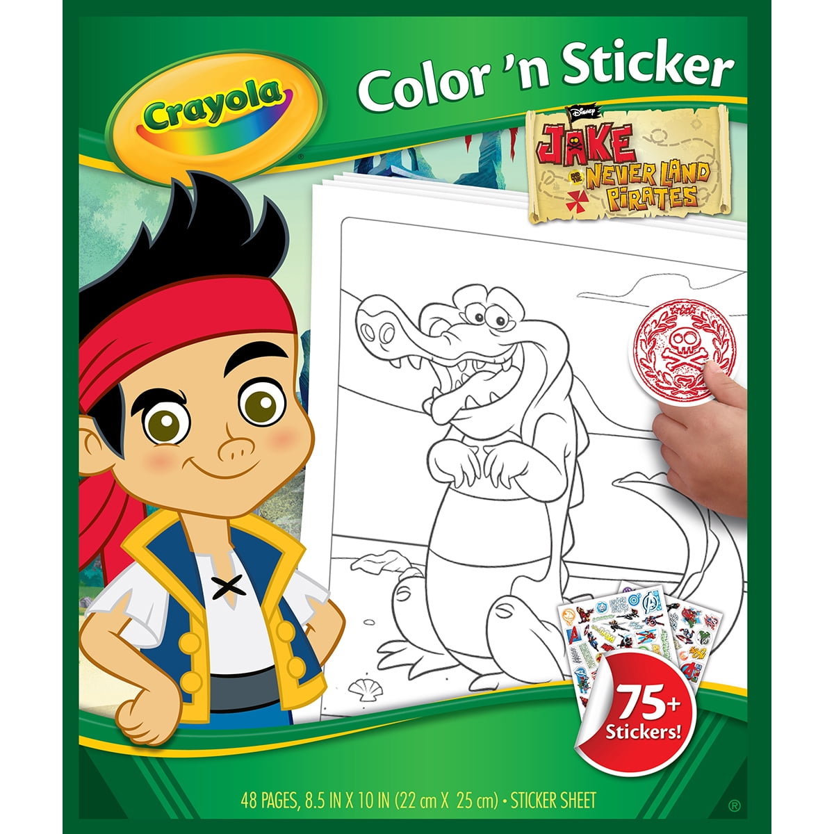 Crayola Color 'N Sticker Book 10"X8.5" | Walmart Canada