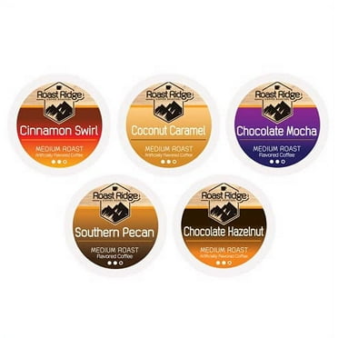 Best of Starbuck Flavored Coffee K-Cup Variety Pack - Vanilla, Hazelnut ...