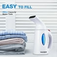 VAVSEA Steamer for Clothes, Portable Garment Steamer, Auto Shut-off Function, Wrinkles/ Steam ...