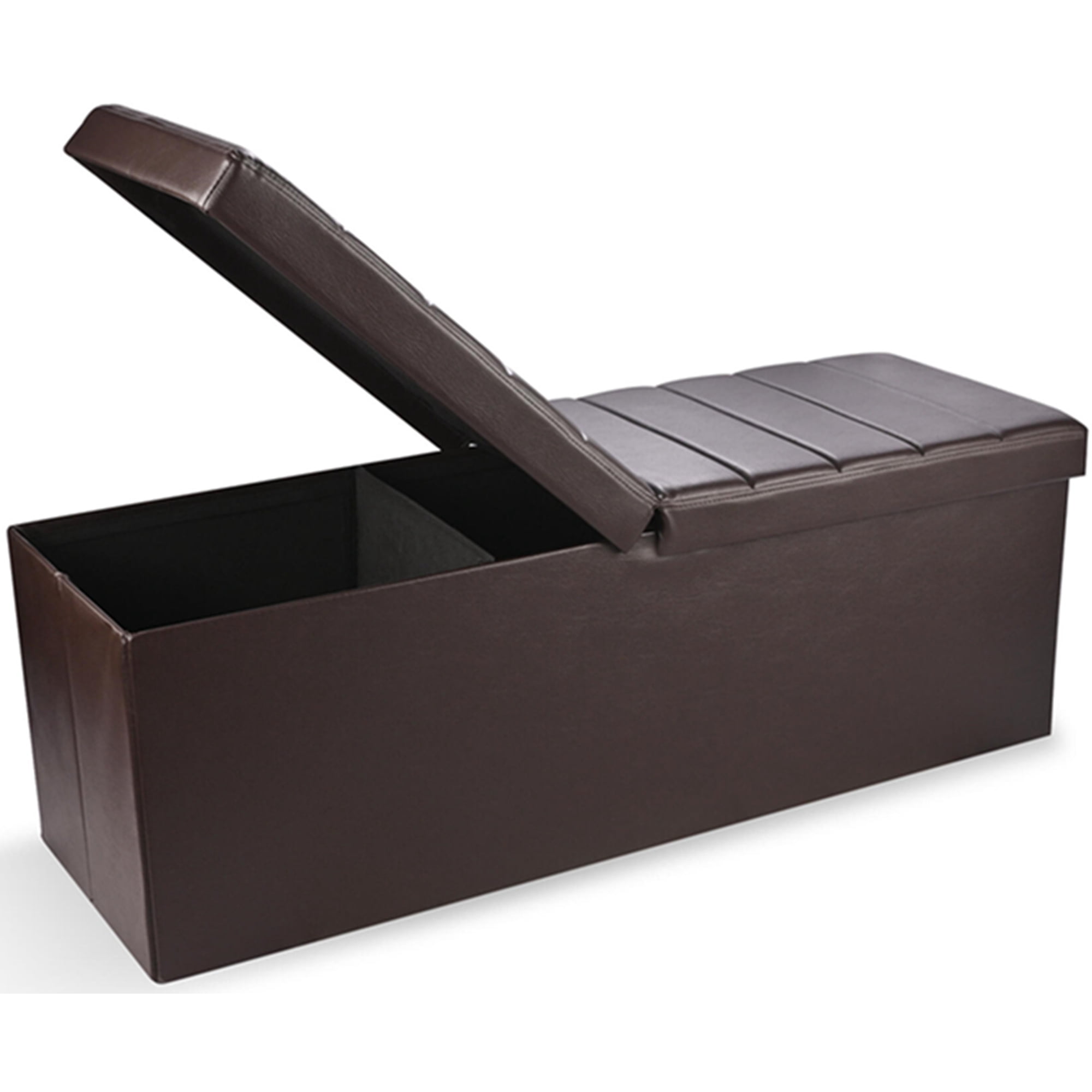 Click here for Sortwise 43 Inches Folding Storage Ottoman Bench C... prices