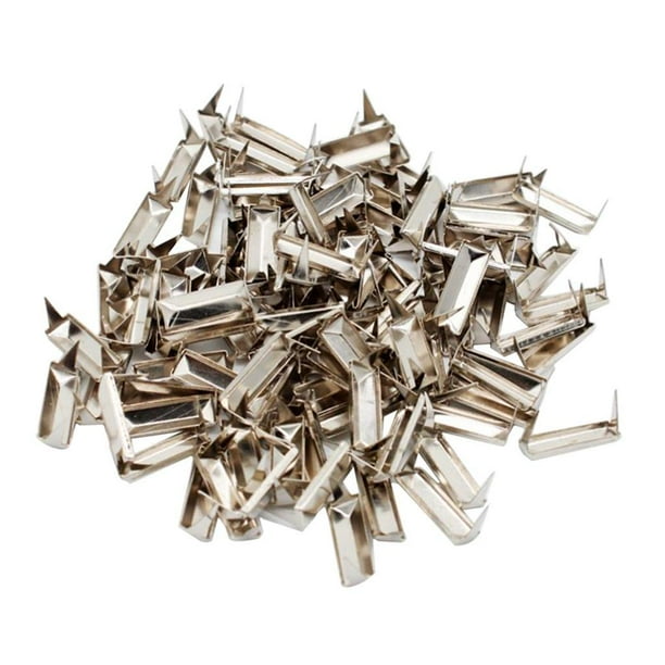 100pcs Metal Rectangle Studs Rivet Spikes Spot Nailhead Leather Craft ...