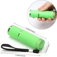 9 LED Glow in Dark Flashlights, Rubber Coated Small Flashlights with ...