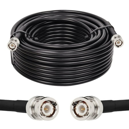 BNc Male to BNc Male coaxial cable 50 ohm Rg8X coax cable Ultra Low ...