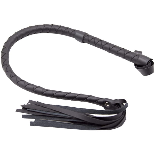Horse Whip, PU Leather Equestrian Racing Horse Whip 33.5 inch Horse ...