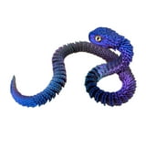 Chicmine 3D Printed Snake Figurine Movable Joints Snake Figure ...