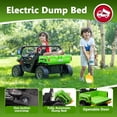 karbost 2 Seater Kids Electric Ride On Dump Truck 24V 4WD Remote ...