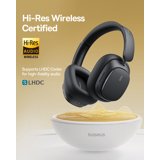 Baseus Wireless Noise Cancelling Headphones, Bluetooth Over-Ear with ...