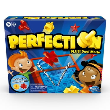 Hasbro Gaming Perfection Board Game, Multicolor, for Ages 5 and Up ...