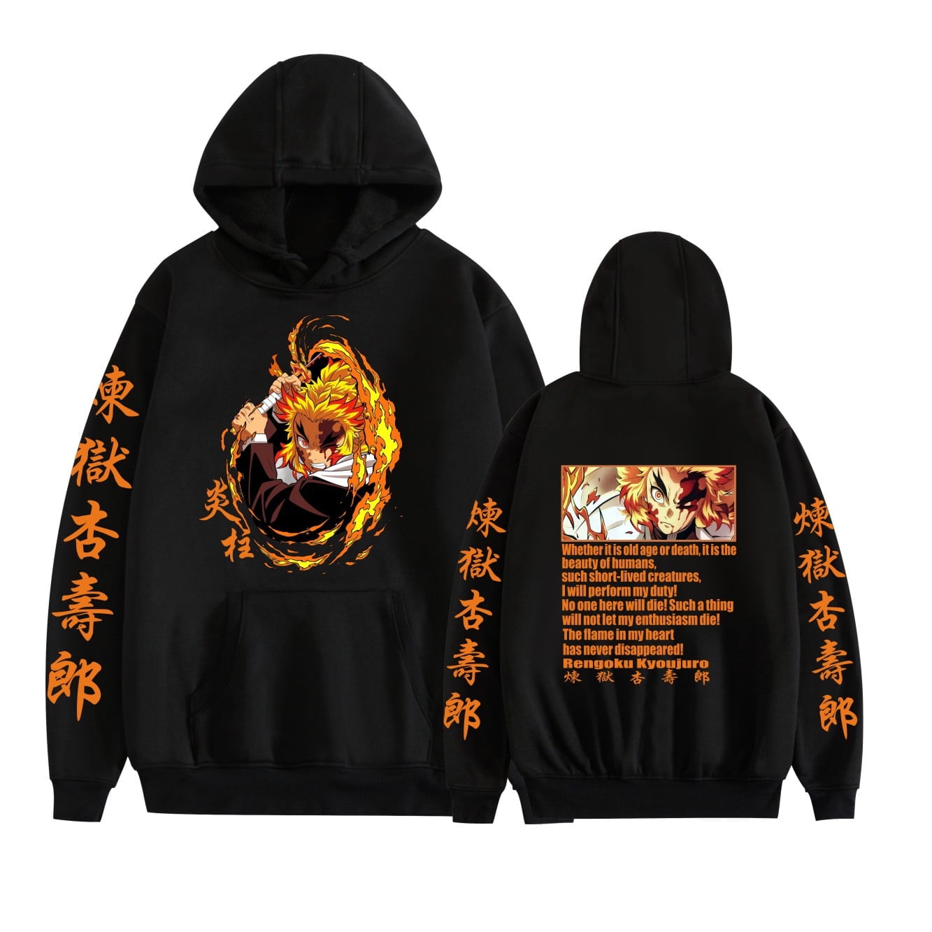 Click here for Tindjs Rengoku Kyoujurou Hoodie Sweatshirt Cosplay... prices