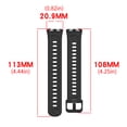 Silicone Replacement Bracelets Suitable For Activity Monitor ...