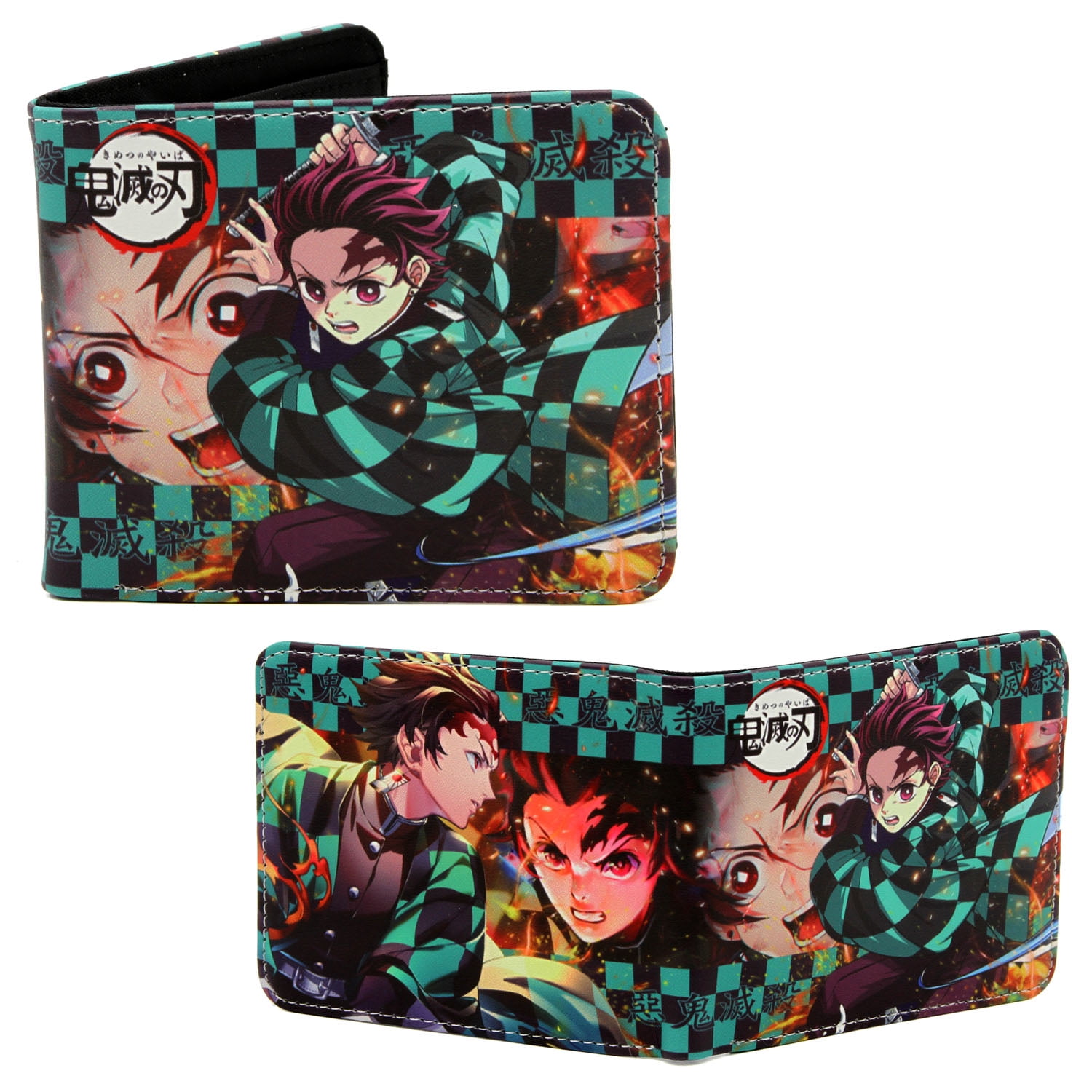 Tanjiro Kamado - Demon Slayer 4x5" Bi-Fold Wallet - Walmart.com