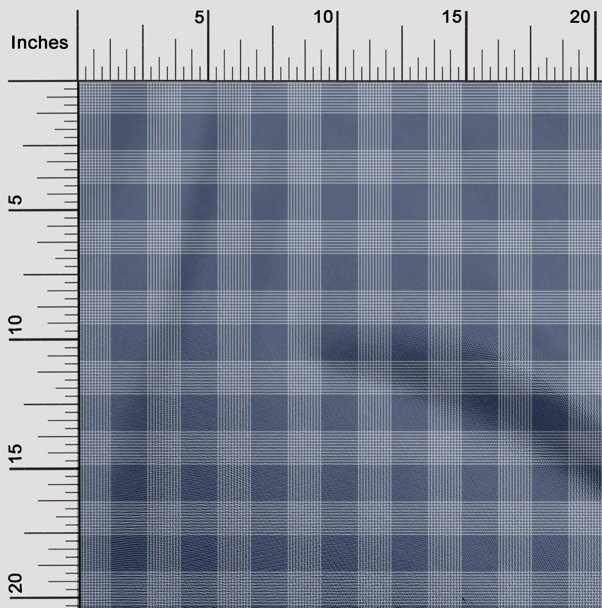 oneOone Viscose Chiffon Fabric Gingham Check Print Fabric By The Yard ...