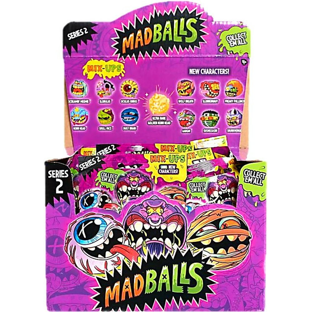 Series 2 Madballs Mystery Box (20 Packs) - Walmart.com - Walmart.com