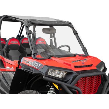 SuperATV Half UTV Windshield for 2014|2018 Polaris RZR XP 1000/ XP 4 ...