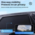 Magnetic Mesh Car Window Shades, Custom Fit Sun Protection Curtain ...