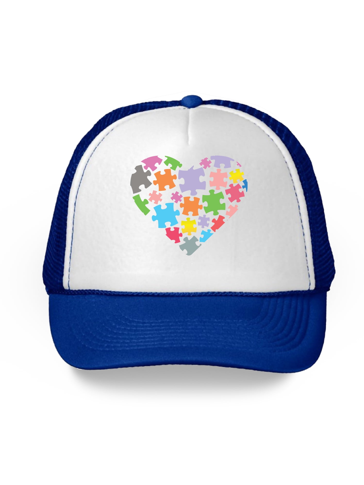 Awkward Styles Autism Love Puzzle Hat Autism Awareness Hats for Men and ...