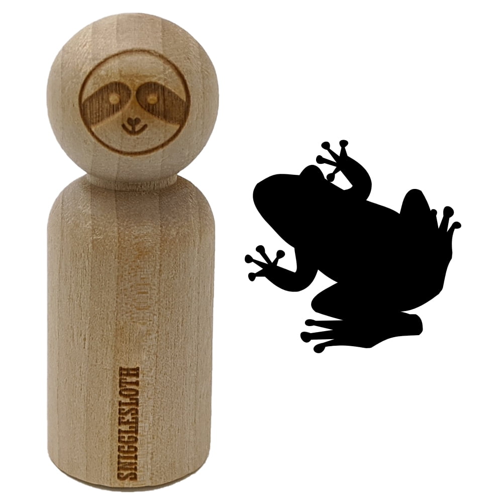 Rainforest Tree Frog Solid Rubber Stamp for Scrapbooking Crafting ...