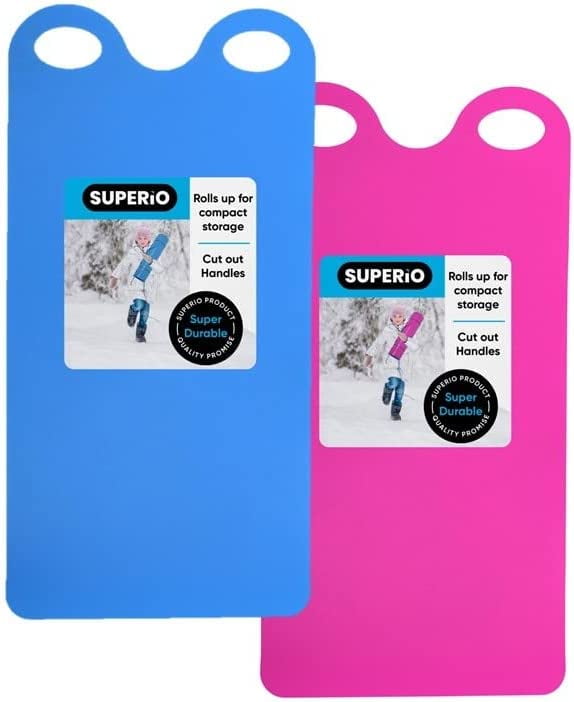 Superio Snow Slider Mat, Flexible Snow Sled Flying Carpet, Roll up ...