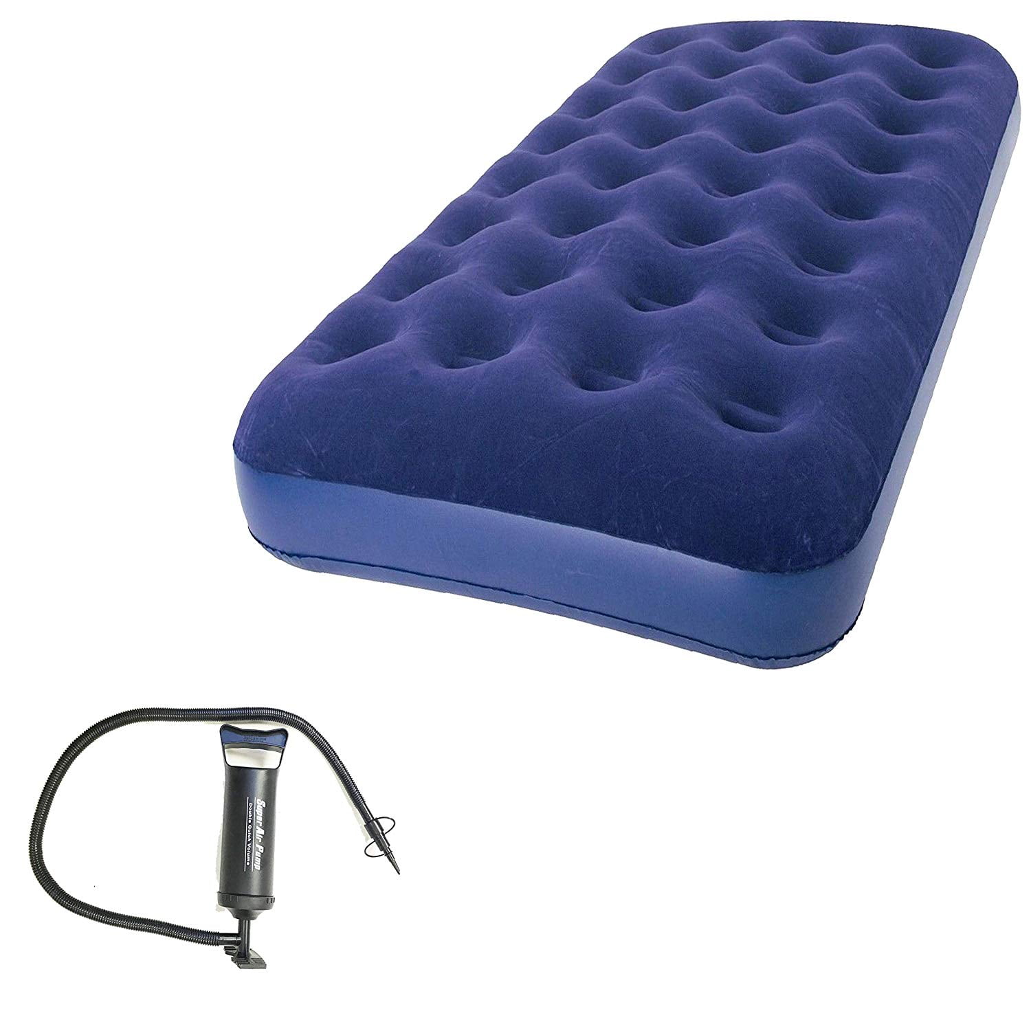 Click here for Zaltana Twin Size Air Mattress With Double Action... prices