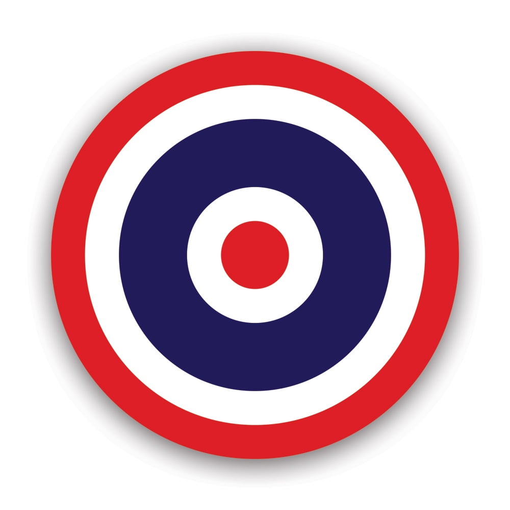 Royal Thai Roundel Sticker Decal - Self Adhesive Vinyl - Weatherproof ...