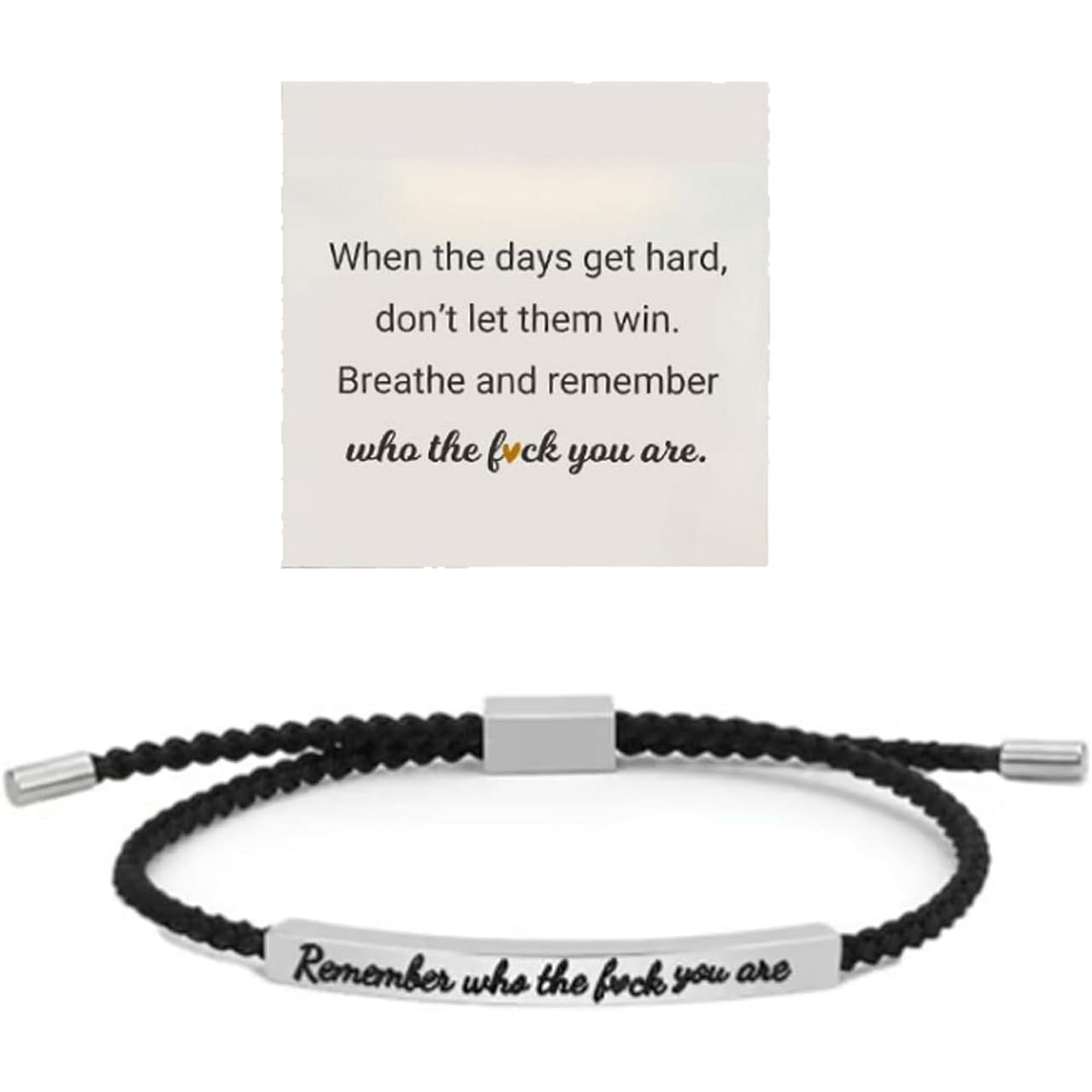 Click here for Thought Joyfullygo Motivational Bracelet  When Wor... prices