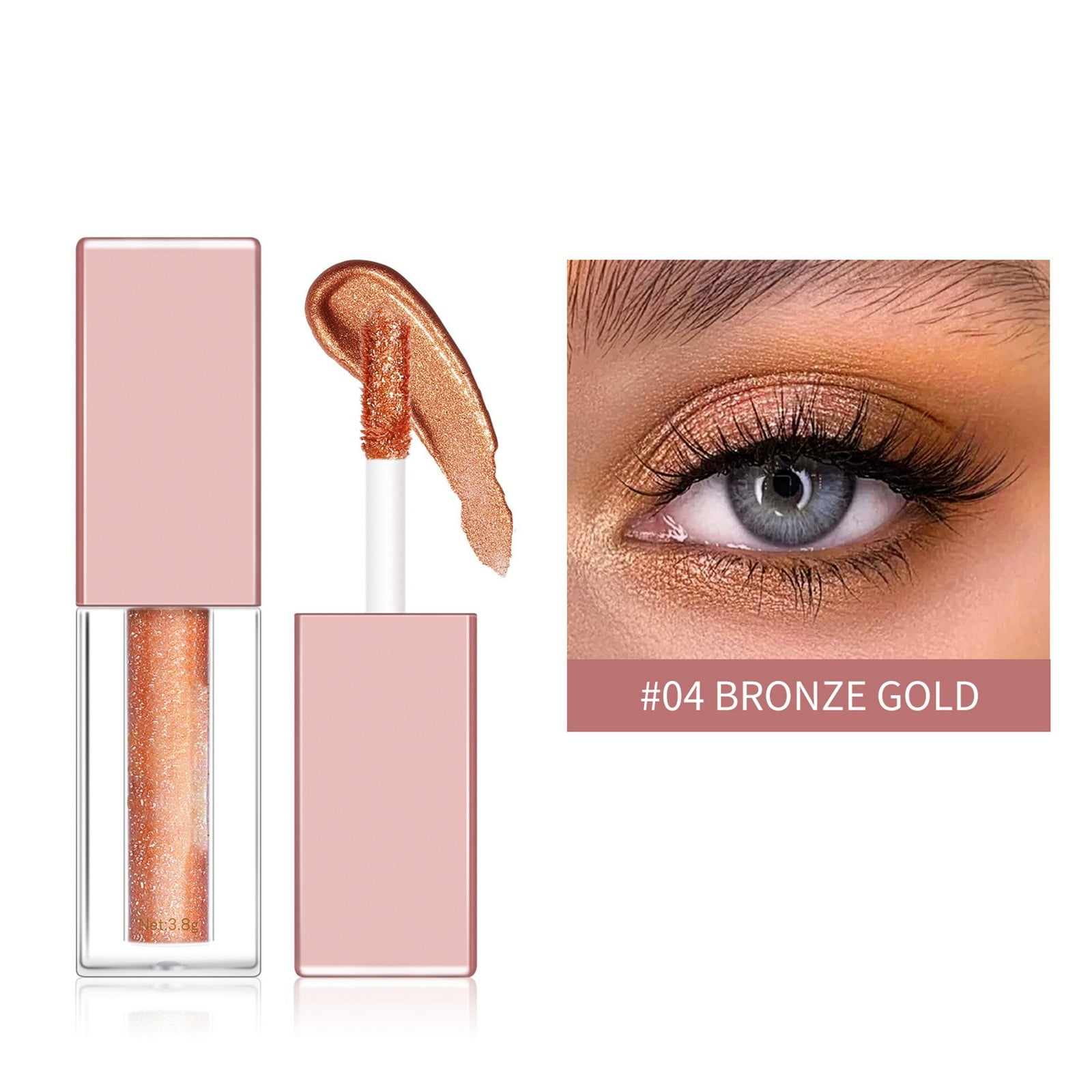 SDHJKSIN Makeup Pearlescent Liquid Eyeshadow Sparkling Colorful ...