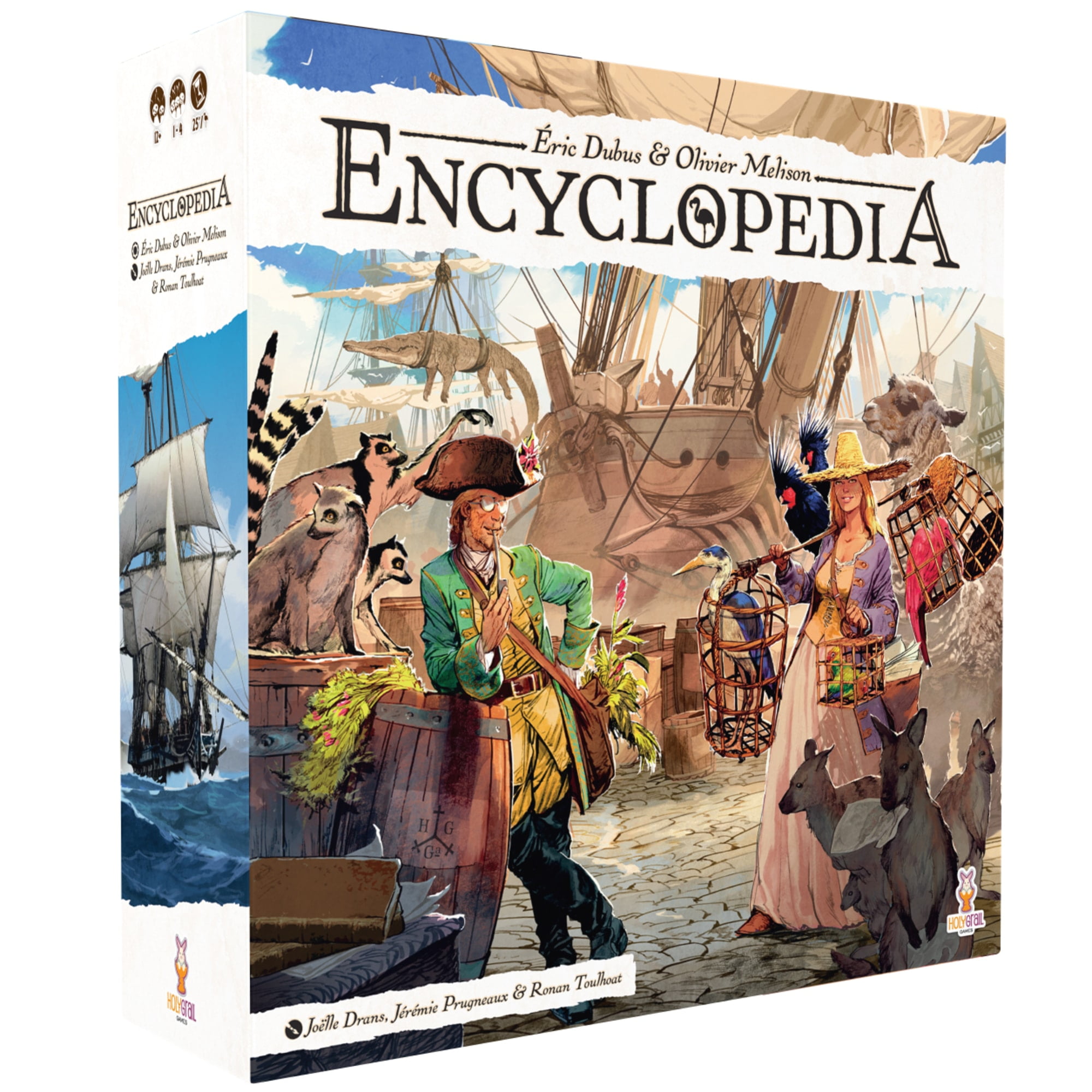 Encyclopedia - Dice Based Worker Placement Board Game, Holy Grail Games ...