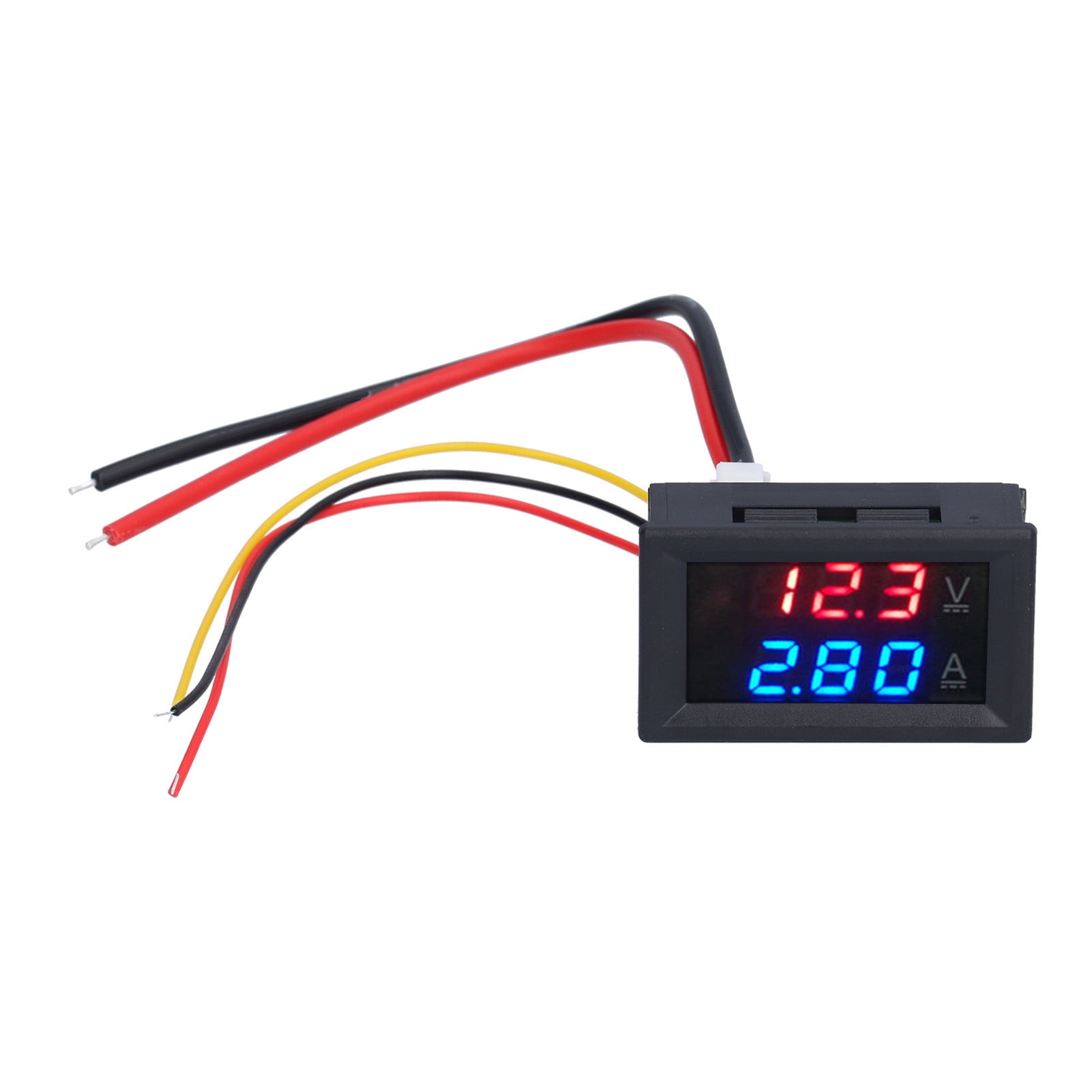 Panel de amperaje de voltaje, voltímetro digital, amperímetro ...