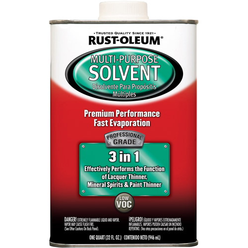 Rust-Oleum Automotive Professional Grade Multi-Purpose Solvent , 1 Qt ...