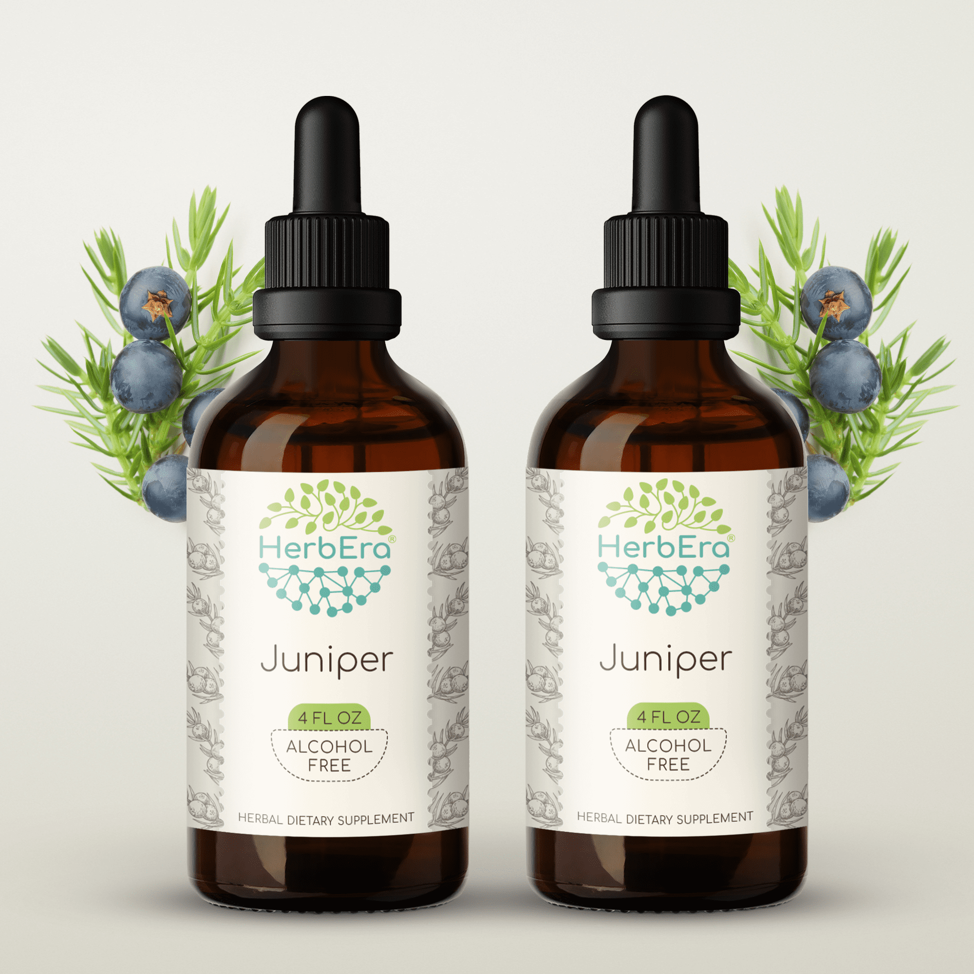 Juniper Alcohol-FREE Herbal Extract Tincture, Super-Concentrated ...