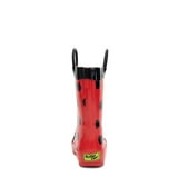 Kids Lucy Ladybug Rain Boot - Red - Walmart.com
