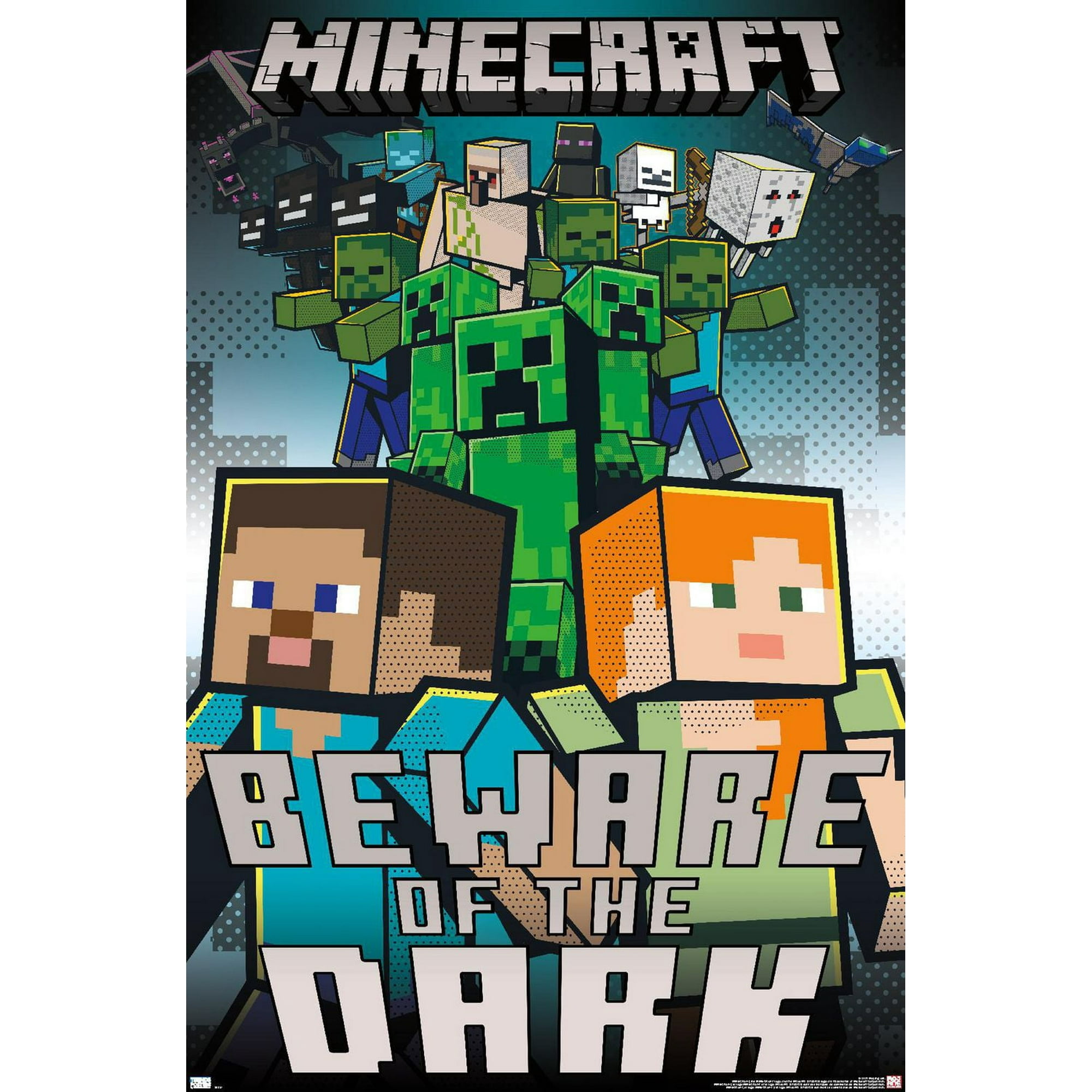 Click here for Trends International Minecraft - Beware Of The Dar... prices