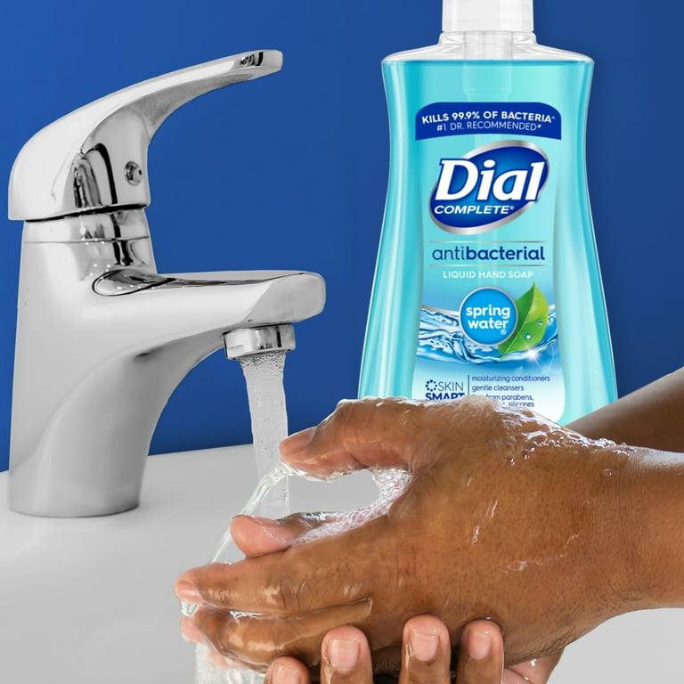 Dial Complete Antibacterial Liquid Hand Soap Spring Water 7.5 fl oz