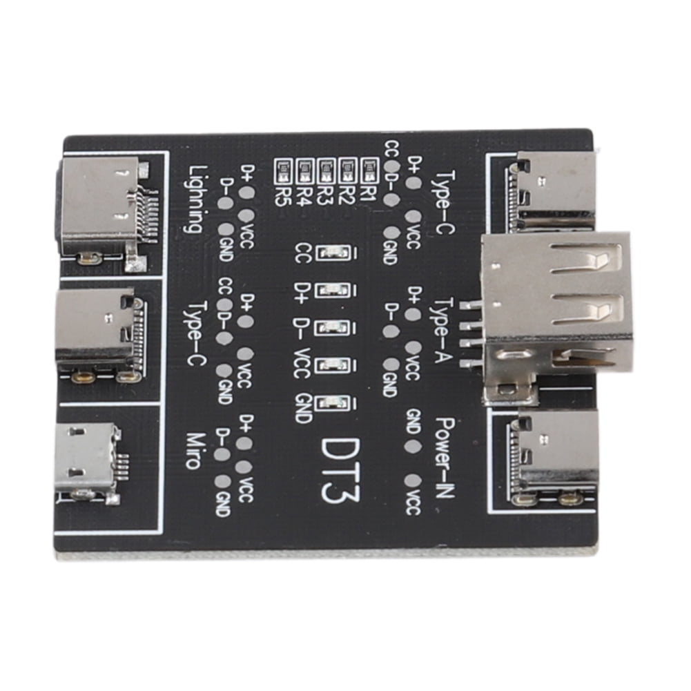 DT3 USB Cable Tester USB Type-C Data Cable Detection Board for IPhone ...