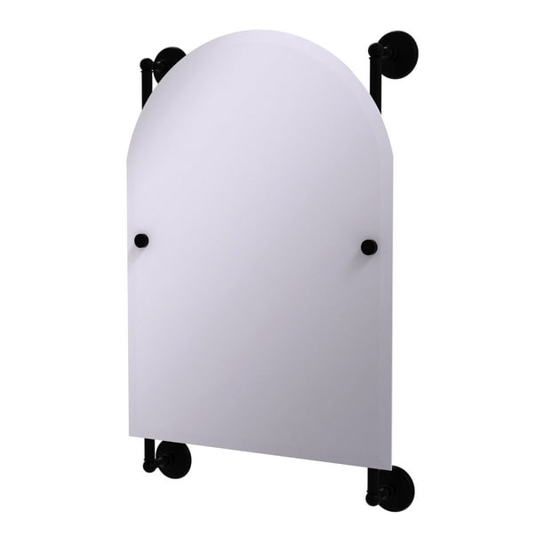 Monte Carlo Arched Top Frameless Rail Mounted Mirror - Walmart.com