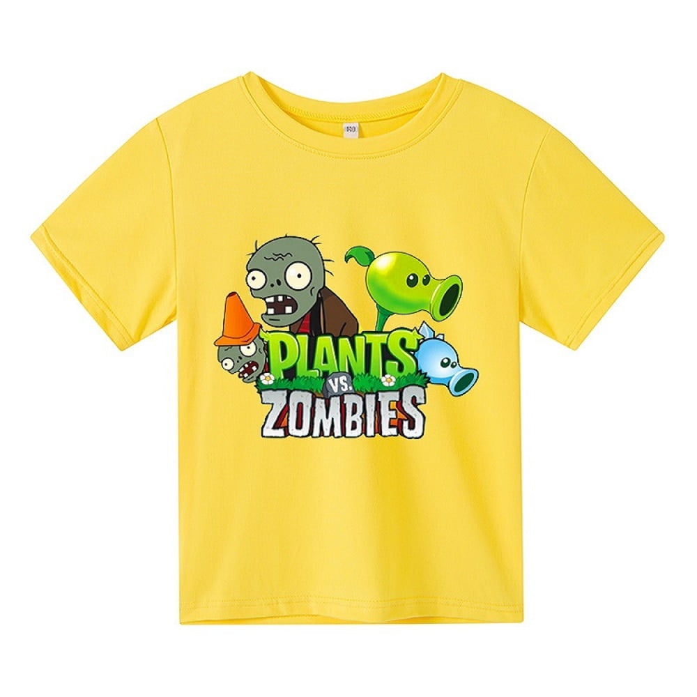 T Shirt Cotton Men Women DIY Print Pvz Plants Vs Zombie Plants Vs ...