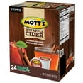 Mott's Fall Spice Hot Apple Cider, K-Cup Pods, 24 Count, Gluten-free ...