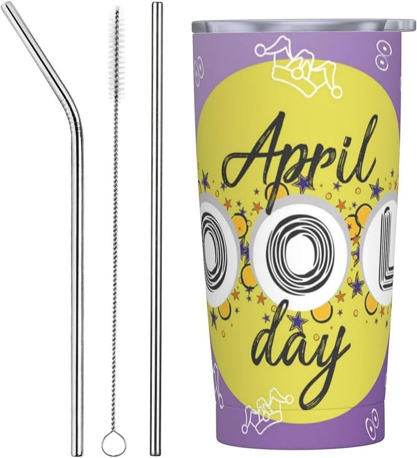 Joyeuse Journée du Poisson d'Avril Motif Drôle Tasse en Acier ...