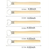 HILABEE 5Pcs Pottery Handle Making Tool Pottery Ceramic Tools for ...