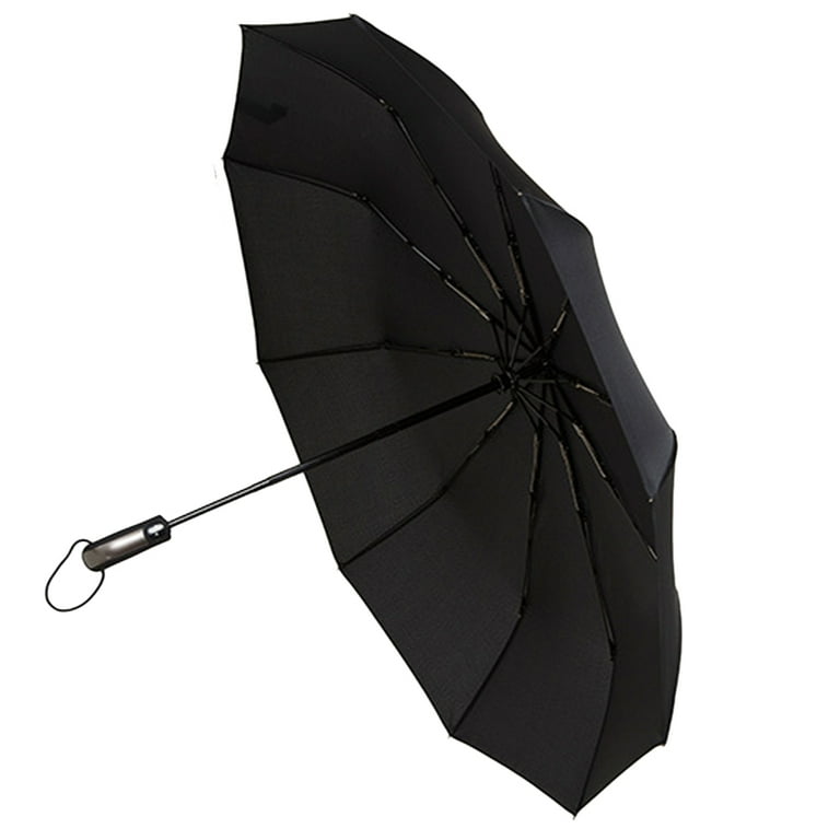Closed Black Umbrella