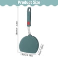 1 Pc Flexible Silicone Turner Spatula, Wide Non-Stick Kitchen Spatula ...