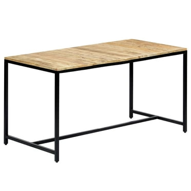vidaXL Dining Table Kitchen Table Dining Room Dinner Table Solid Wood ...