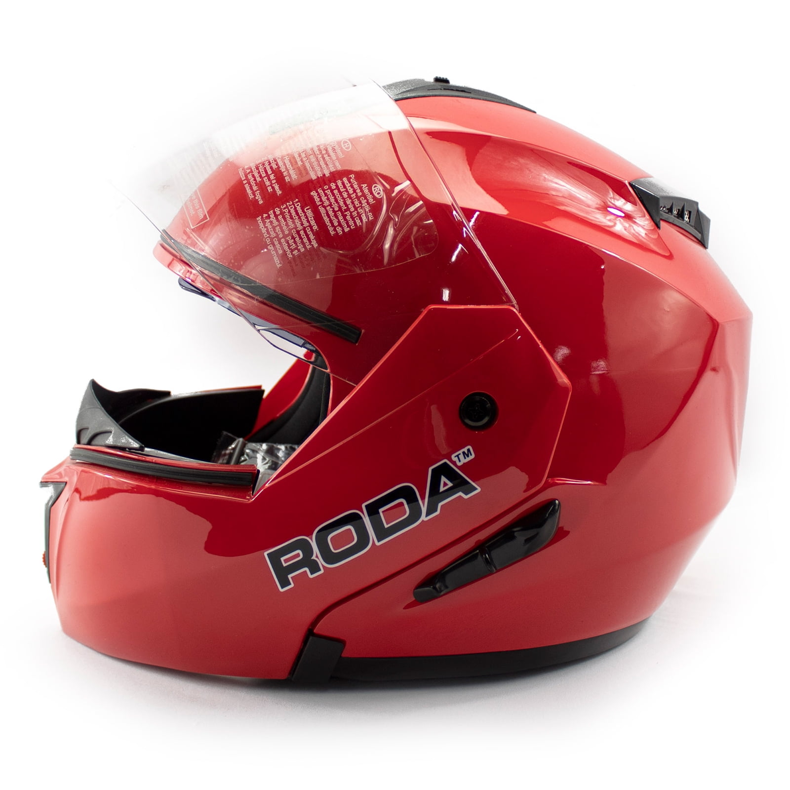 Casco abatible Roda Revenge Talla L Color Rojo ABS DOT | Bodega Aurrera ...
