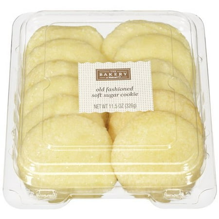 The Bakery Old Fashioned Soft Sugar Cookies, 11.5 oz, 10 Count ...