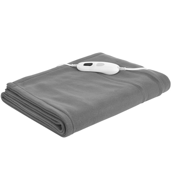 EZ Heat Heated Throw Blanket - Grey - Walmart.com