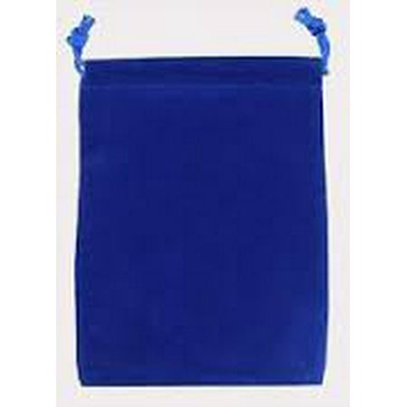 JSP® VELVET DRAWSTRING POUCH BLUE 2 1/2" x 2 1/2" 12 pieces - Walmart.com