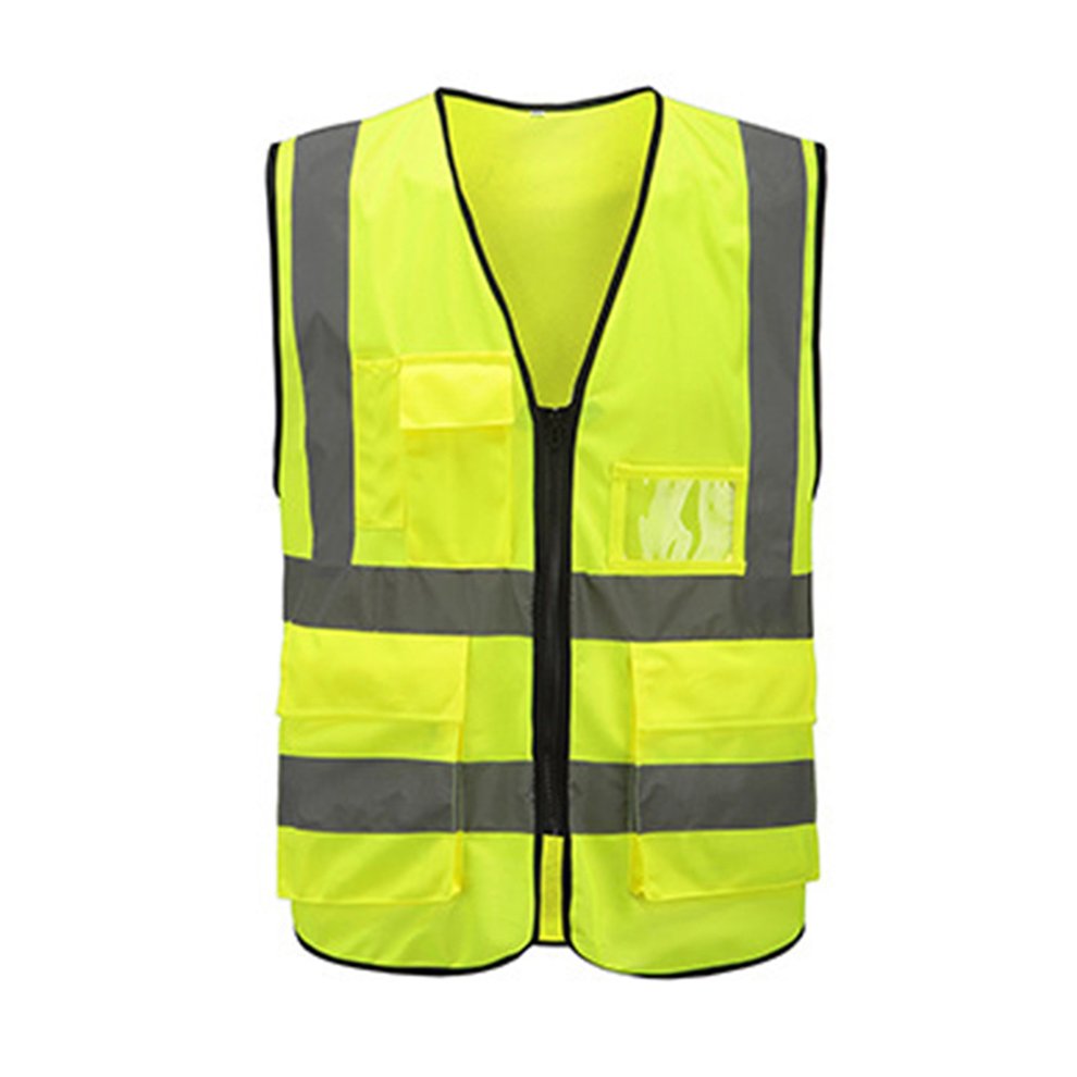 Multi-pocket Reflective Vest Riding Traffic Vest Safety Railway Coal ...