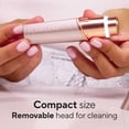 Flawless Facial Hair Remover for Women, Rose Gold Electric Razor with ...